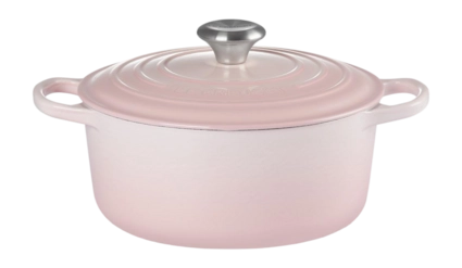 Casserole Le Creuset Signature Shell Pink 24 cm | Boutique De Chef