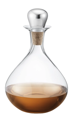 Decanter Georg Jensen Sky With Steel Stopper Crystalline 1.45 L ...