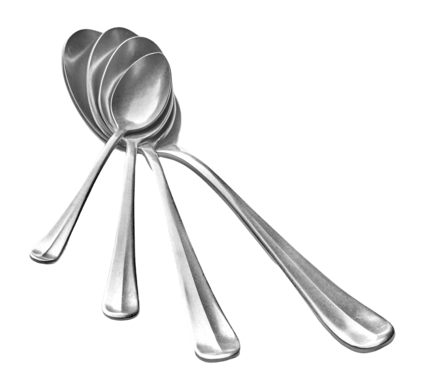 Espressolöffel Serax Surface Cutlery By Sergio Herman Steel Grey (Set ...