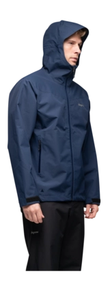 Jacke Bergans Essentials 2.5L Shell Jacket Herren Navy Blue ...