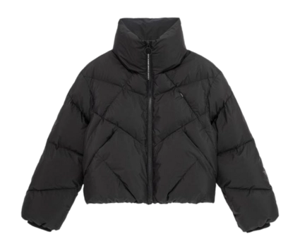 Jas Krakatau Women Nebula Short Puffer Jacket Qw573 Black | Outdoorsupply