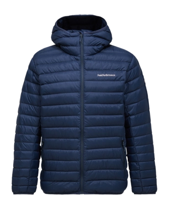 Jacket Peak Performance Men Down Hood Jacket Blue Shadow ...
