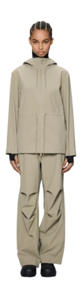 Jacke RAINS Damen Suva Hardshell String Jacket W3 Beige ...