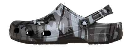 Sabots Crocs Unisexe Classic Camouflage Black/Slate Grey ...