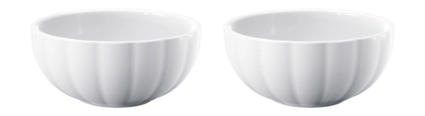 Bowl Georg Jensen Bernadotte Petit Porcelain (Set of 2) | Cookwarestore