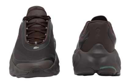 Lacoste Men Spinor Premium Dark Brown Dark Brown | Sneakers.nl