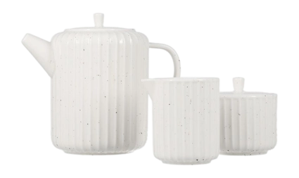 Milchkanne und Zuckerdose Salt & Pepper Ora Gloss White 125 ml ...