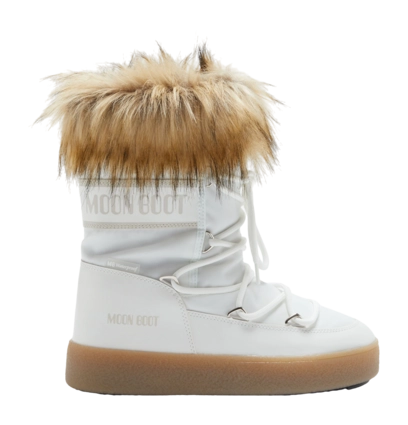 Snowboot Moon Boot Women Ltrack Monaco Low WP White 2024 | Snowbootsexpert