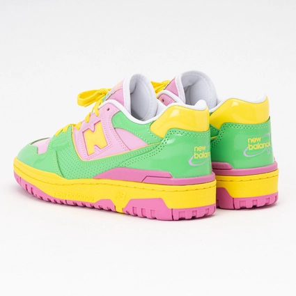 New Balance Unisex BB550YKA Pink/Palm Leaf/Lemon Zest | Sneaker District