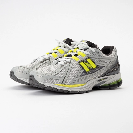 New Balance Unisex U190652H Light Silver Metallic/Alkaline Green 25 ...