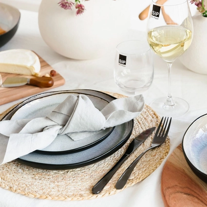 Frühstücksteller Salt & Pepper Lunar Beige 21,5 cm (4er Set) | Kochexperte