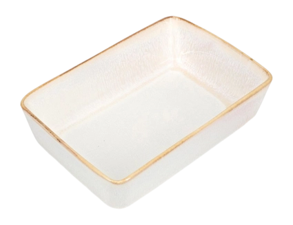 Auflaufform Salt & Pepper Artisan White 20 x 13 cm | Kochexperte