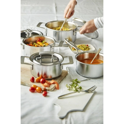 Pan Set Demeyere Industry 5 (4 pc) | Cookwarestore