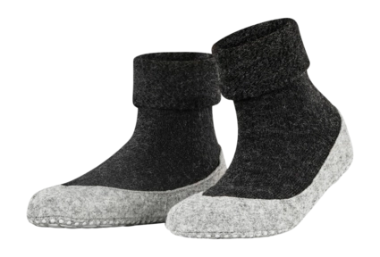 Slippers Falke Women Cosyshoe Anthracite Melange | Outdoorsupply.co.uk