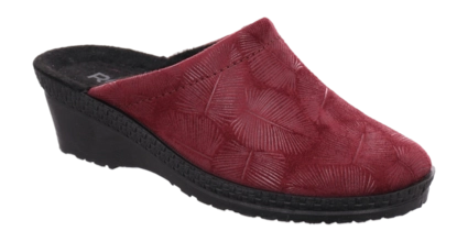 Pantoffel Rohde Women Neustadt-50 2450 Wine Red | Schoenfashion