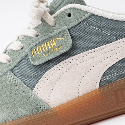PUMA Unisex Palermo Vintage Green Moon Alpine Snow | Sneaker District