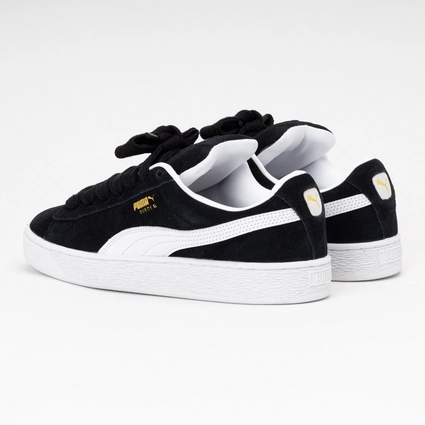 PUMA Unisex Suede XL Black White | Sneaker District
