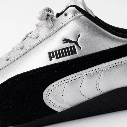 PUMA Women Speedcat Metallic Puma Silver / Puma Black | Sneaker District