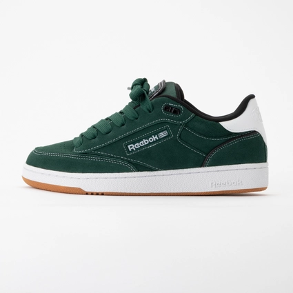 Reebok Unisex Club C Bulc Clean Dark Green / Black / White | Sneaker ...