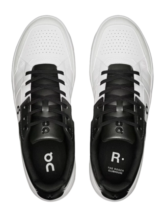 Sneaker On Running Men THE ROGER Clubhouse White Black | Outdoorsupply
