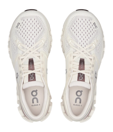 Sneaker On Running Women Cloud X 4 Ivory Heron | Outdoorsupply