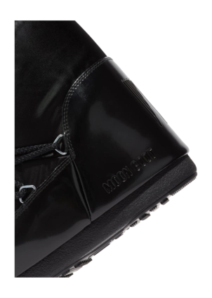 Bottes de Neige Moon Boot Enfant Icon Glance Black | Bottespluie