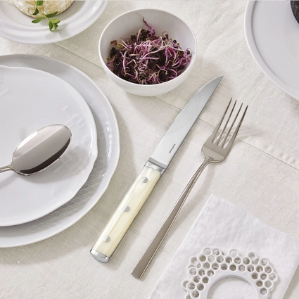 Steak Knife Sambonet Sirloin Steel Ivory (Set of 2) | Cookwarestore