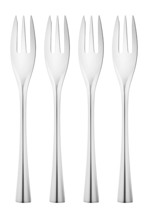 Cake Fork Georg Jensen Cobra Mirror (Set of 4) | Cookwarestore