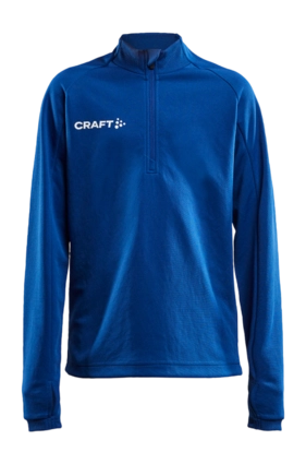 Veste d'Entraînement Craft Enfant Evolve Halfzip Club Cobolt | Etrias.fr