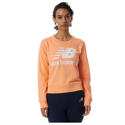 Pull New Balance Essentials Crew Women Peach Glaze | Fashionchaussures