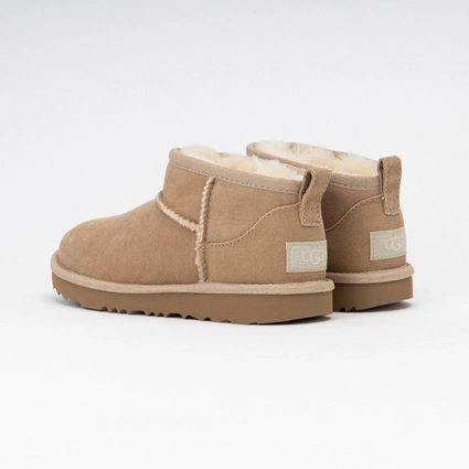 UGG Kids Classic Ultra Mini Sand | Sneaker District