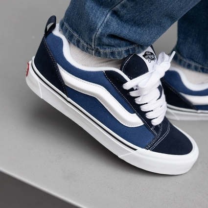 Vans Knu Skool Navy True White | Sneaker District COM