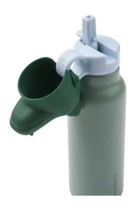 Wasserflasche Liewood Falk Crocodile Lid Peppermint Garden Green 350 ml ...
