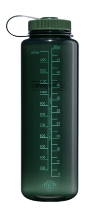 Waterfles Nalgene Wide Mouth 1500ml Silo Jade | Outdoorsupply