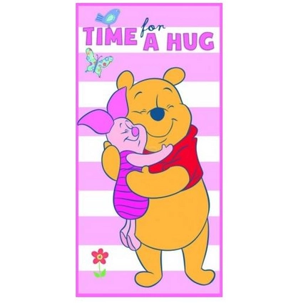 Serviette de Plage Winnie L'Ourson Câlin | Bainetplage
