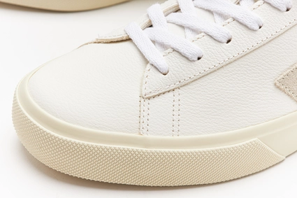 Veja Women's Campo Chrome Free Leather Extra White / Grey | Sneaker ...