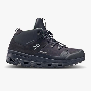Wanderschuhe On Running Cloudtrax Waterproof Damen Black | Outdoorsupply.de