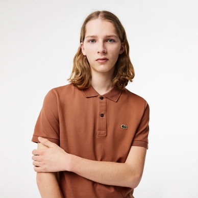 Polo Shirt Lacoste Men PH4012 Slim Fit Pecan | Tennisplanet.co.uk