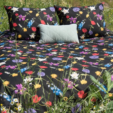 Dekbedovertrek SNURK Bouquet Black Percal | Bedsupply