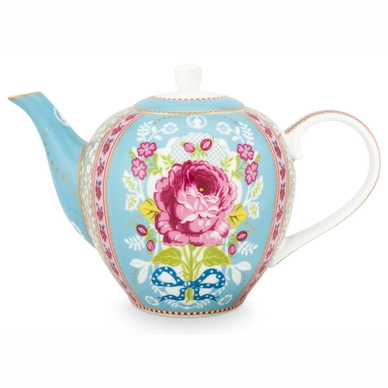 Teapot Pip Studio Early Bird Blue 1.6L | Cookwarestore