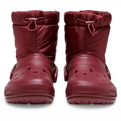 Snowboot Crocs Unisex Classic Lined Neo Puff Boot Garnet | Schoenfashion