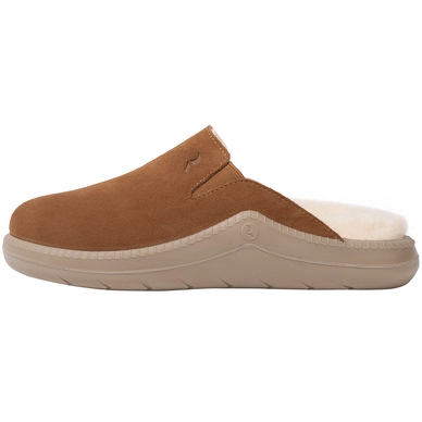 Pantoffel Romika Men Mokasso 2.0 Suede Cognac | Sloffenstore