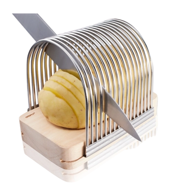 Aardappelsnijder Gefu Hassel Zilver | Etrias.nl