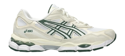 ASICS Unisex GEL-NYC Ivory/Forest Night | Sneaker District