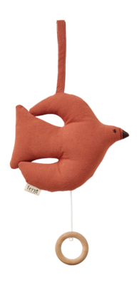Babymobiel Ferm Living Swif Bird Music Baked Clay | Interior Lifestyle