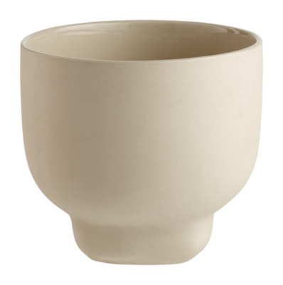 Bloempot Bolia Forma S Beige | Kookexpert