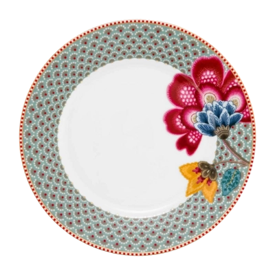 Teller Pip Studio Home Plate Blooming Tales Blue 21 cm (6er Set ...