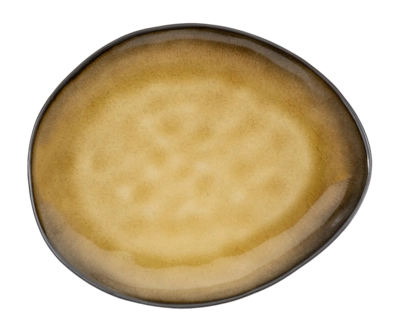 Teller Serax Oval M Green Pure Black 20 cm | Kochexperte