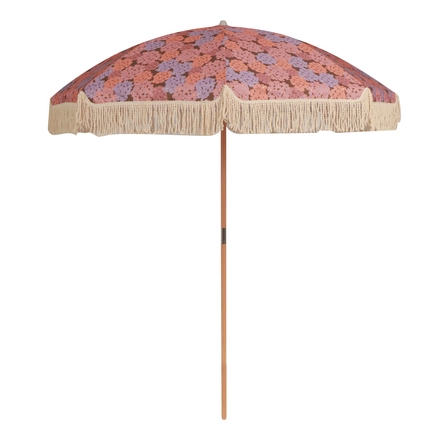 by fonQ Breez Parasol D 200 cm - Bloemenprint | fonQ.nl