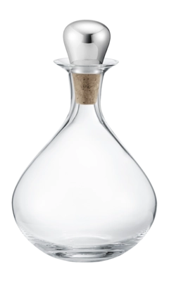 Decanter Georg Jensen Sky With Steel Stopper Crystalline 1.45 L ...